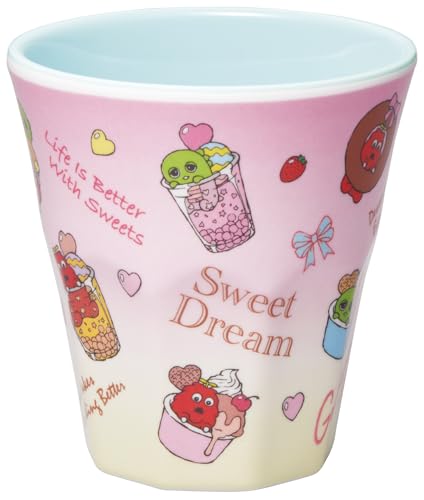 SWEETS B/-/MTB2-71178・Color:SWEETS B・パッケージ個数:1・サイズ：径8.6×高9.2cm・材質：メラミン樹脂・原産国：中国軽くて丈夫なメラミン製のタンブラーコップ。 落としても割れにくいので小さなお子さま...