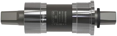 シルバー/Eタイプ シェル幅 68(BC1.37) /軸長 LL123/EBBUN300EB23X・Size:Eタイプ シェル幅 68(BC1.37) /軸長 LL123・パッケージ個数:1・シマノパート:EBBUN300EB23X・クラン...