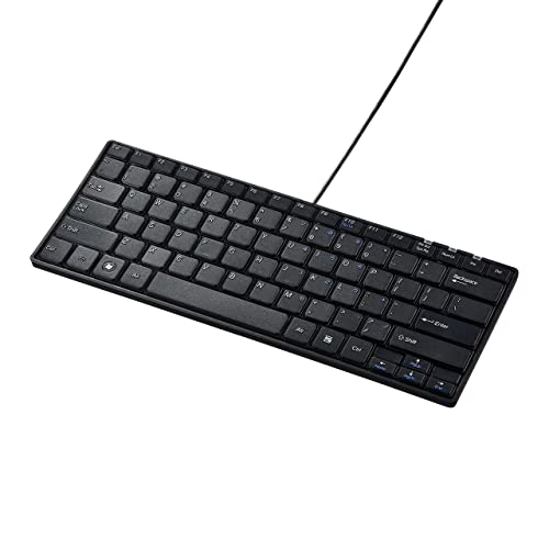 テンキーなしブラック/-/SKB-E3UN・Style:テンキーなし・パッケージ個数:1・余分なキーを省いたシンプルな英語配列キーボードです。・ノートパソコンと同じパンタグラフキーボードです。・テンキーなしで、幅わずか293mmです。・サイ...