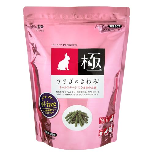 -/850グラム (x 1)/-・パッケージ個数:1・本体サイズ (幅X奥行X高さ) :24×12.5×31cm・本体重量:0.9kg・原産国:日本でん粉類・穀類フリー、グルテンフリーのダブルフリーで成形した、オールステージのうさぎの総合栄...
