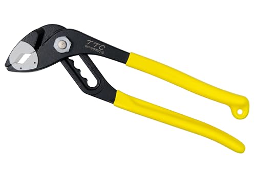ウォーターポンプぷらイヤー バネ付き 200mmイエロー/ブラック/-/WP-200SC-S・Style:ウォーターポンプぷらイヤー バネ付き 200mm・パッケージ個数:1・各部寸法/全長:202mm・頭部幅:30mm・頭部厚:12mm・...