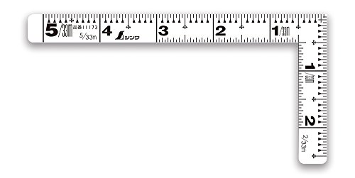 表裏同目-/長さ5 m/11173・Size:長さ5 m・パッケージ個数:1・製造国:日本薄くてフラット。従来の使いやすさに見やすさをプラス。材料にピタッと張り付いてケガキやすいです。 傷つけない角丸形状。材料や腰袋を傷つけない角丸形状です...