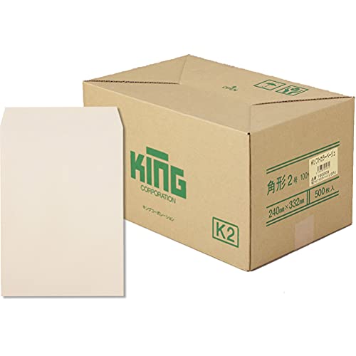 500枚ベージュ/角2/160205・Size:角2Style:500枚Color:ベージュ・パッケージ個数:1・本体サイズ:240mm×332mm・紙厚:100g・本体色:ベージュ・内容量:500枚入