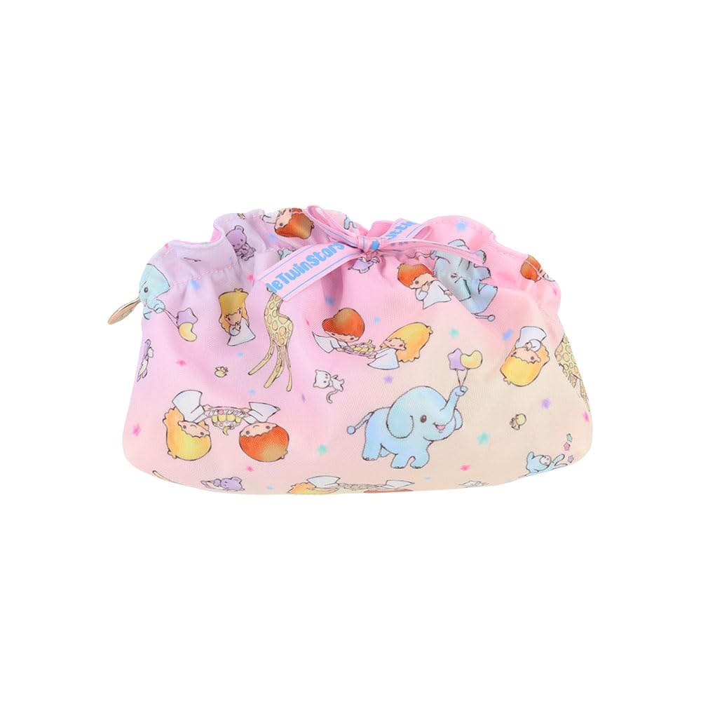 周年限定デザインのステーショナリー【特長】フリルとリボンがポイントのかわいいポーチ【仕様】シングルファスナー、底マチあり(内寸:約45mm程度)【サイズ】160mm×110mm×60mm【材質】ポリエステル