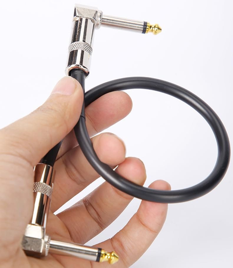 【高音質設計】高純度銅導体を採用したギターエフェクター用パッチケーブル。ノイズを抑えた安定した信号伝送により、クリアで抜けの良いサウンドを実現します。エレキギター、ベース、エフェクターボードなど幅広く対応。【耐久性素材】内部には耐食性・耐高...