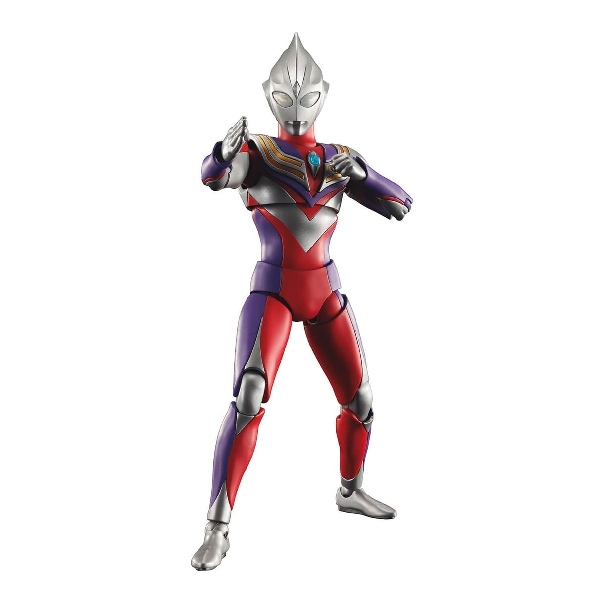 (C)円谷プロ色分け済みプラモデル『ウルトラマンティガ』より｢ウルトラマンティガ マルチタイプ｣がFigure-rise Standardシリーズにラインアップ！特徴的なボディカラーはパーツ分割で再現し、シールレスで組み立て可能。耳や後頭部...