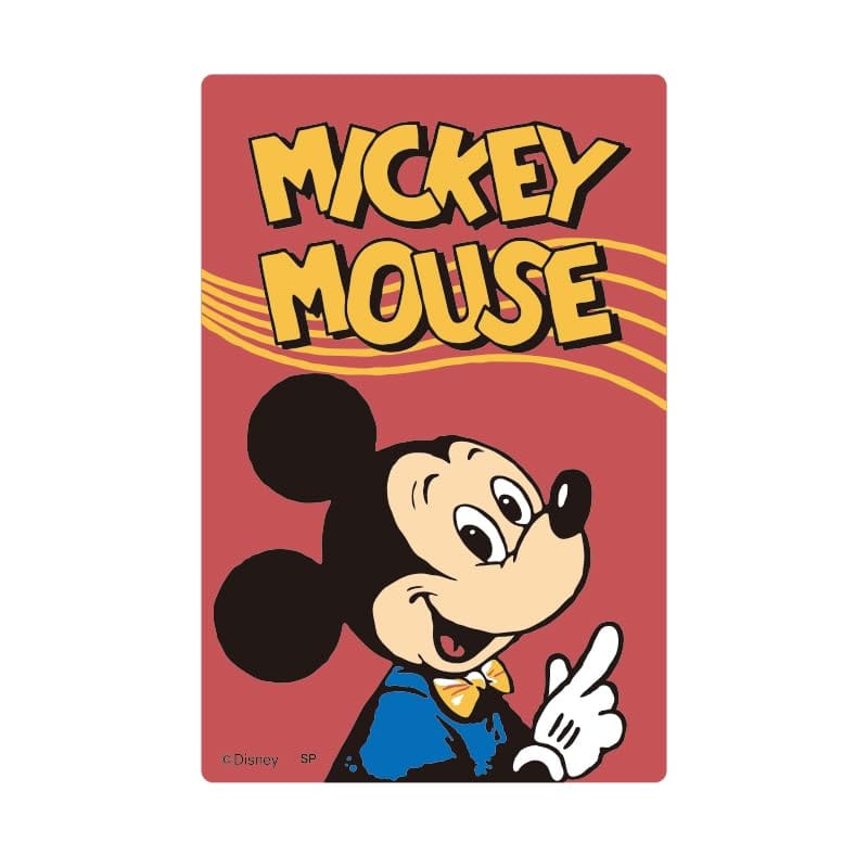 (C)Disney約8×6.2cmポリ塩化ビニル