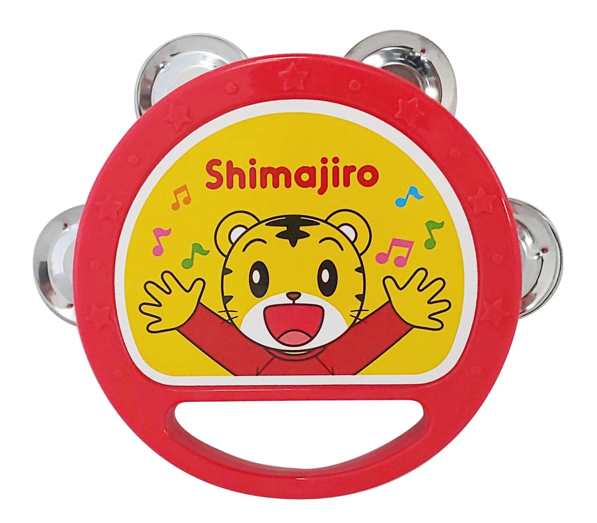 (C)Benesse Corporation 1988-2023/しまじろうしまじろうのタンブリン対象年齢：3歳以上直径約13cmシャンシャンふって、たたいて音遊びを楽しもう！