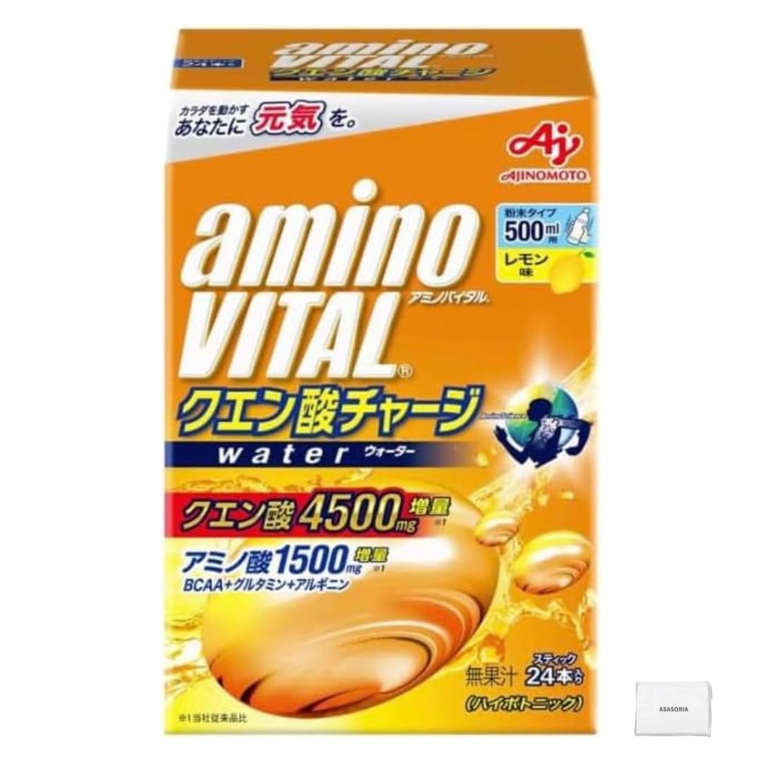 ・運動に大切なアミノ酸(ロイシン高配合BCAA+グルタミン+アルギニン)1500mgと、エネルギーの源となるクエン酸4500mgを配合した、水に溶かして飲めるスポーツドリンクタイプのサプリメントです・運動時でもすっきり飲めるレモン味です。ド...