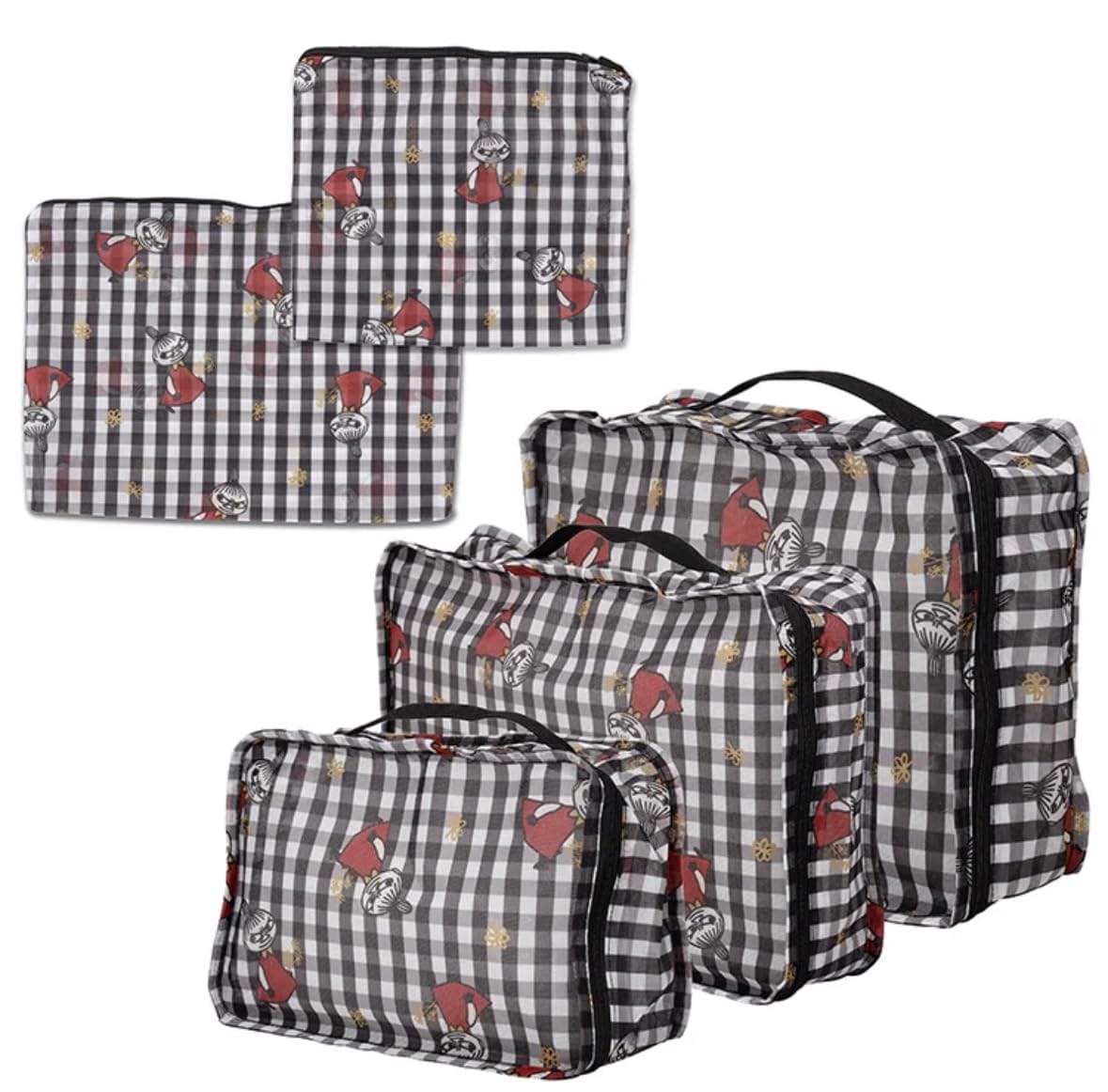 大人気[Moomin/ムーミン]グッズにまたまた可愛いnewアイテム登場こちらはかわいい[トラベルポーチ5点セット]メッシュタイプなので旅行時の荷物の収納に便利同シリーズのかわいい雑貨いろいろあるのでお気に入りを揃えてくださいサイズ：（フラ...