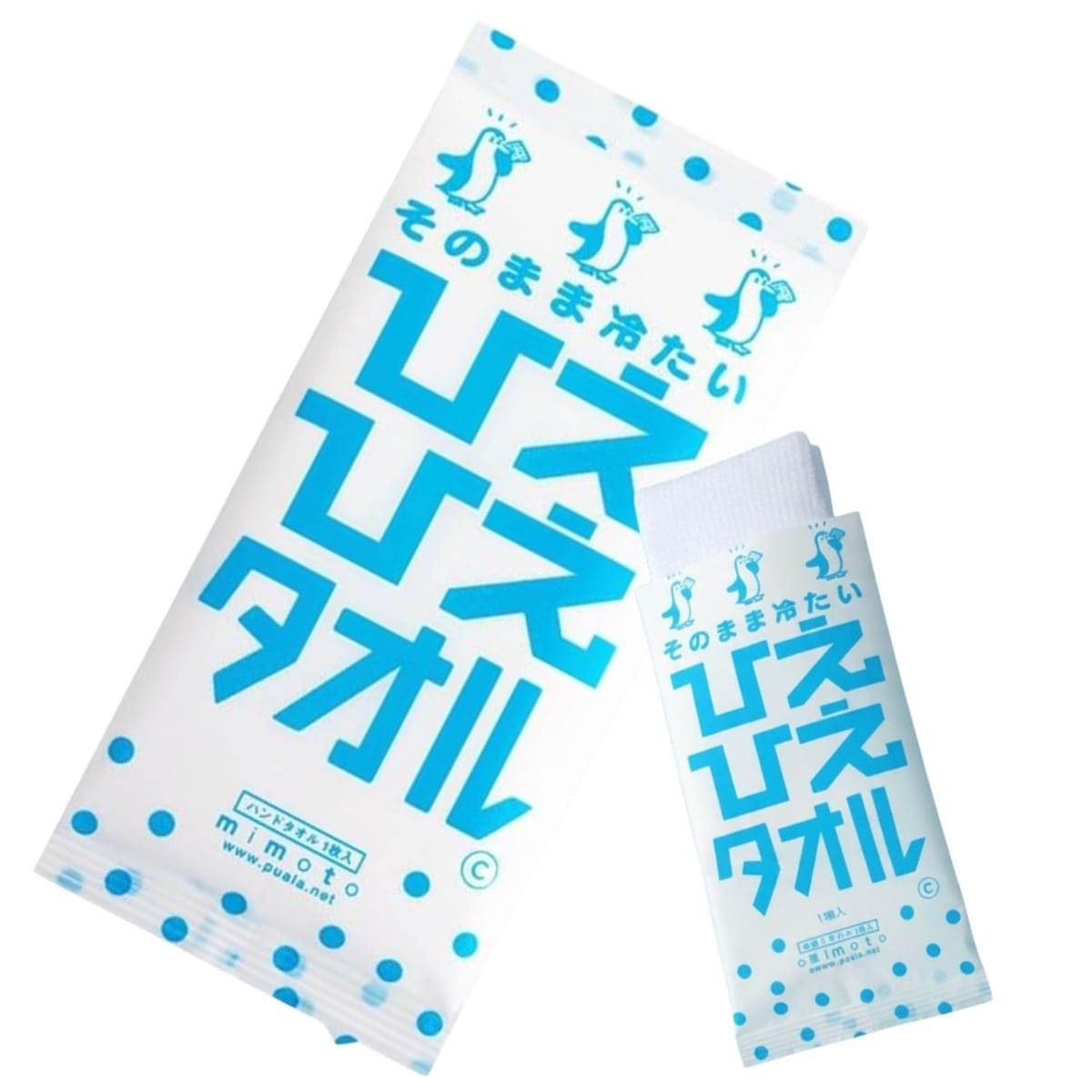 綿100％(コットン)の冷感剤を含んだミントの香りの使い捨てウエットタオル(おしぼり)です綿100％なので、破れることなくしっかり拭くことができます可愛らしいペンギンと水玉で爽やかさがあるデザインです夏の暑い日や野外イベントなどで熱中症対策...