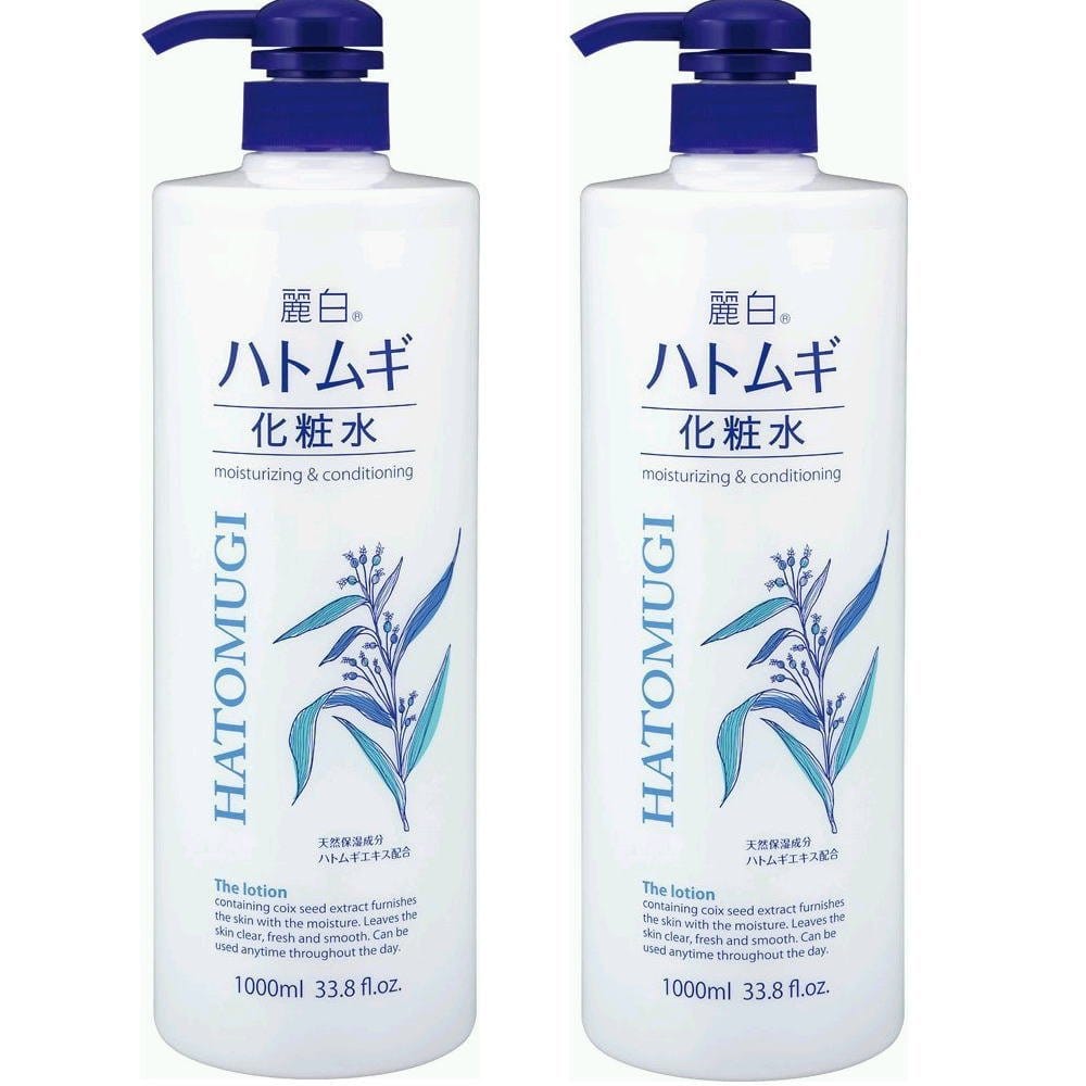 商品サイズ (幅×奥行×高さ) :87mm×81mm×263mm 内容量:1000ml×2本セット 商品紹介 「麗白 ハトムギ化粧水 本体 大容量サイズ 1000ml」は、天然保湿成分 ハトムギエキスを配合した、毎日使える化粧水です。 ハト...