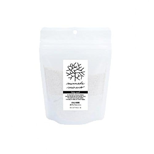 【内容量】 115g×2袋【使用方法】 成分は米粉と米ぬかと小麦ふすま(小麦ぬか)のみの完全無添加のボディウォッシュです。有益微生物の酵素が通常の合成界面活性剤ボディソープよりも高い洗浄力で洗い上げます。一切の化学薬品を使用していないので、...