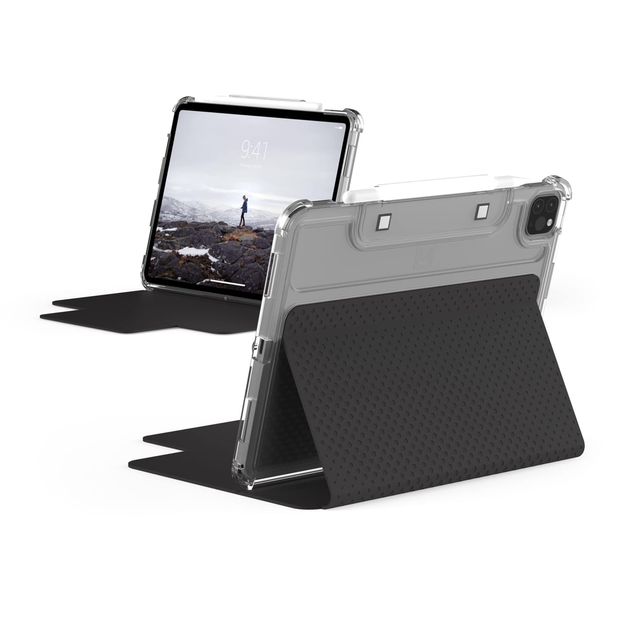 当社のiPad Air 10.9インチケースは、スタイリッシュでモダンで洗練された半透明のボディが特徴で、対照的な全面ドットパターンのフォリオプロテクションで、予期しない落下からデバイスを保護します。自動ウェイク/スリープフォリオカバーで調...
