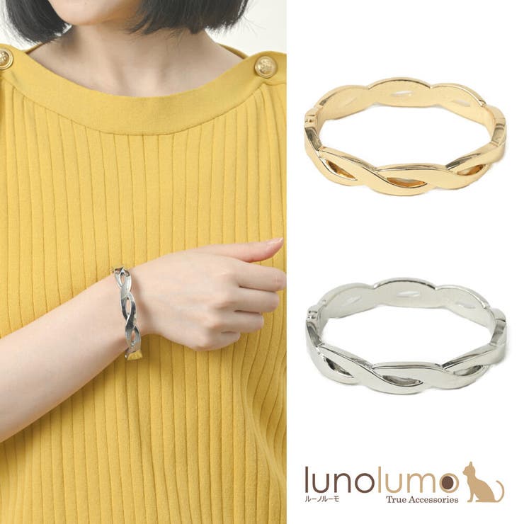 【サイズ・容量】腕まわりのサイズ：18.5【素材・成分】合金（brass）【金属アレルギーについて】コーティング(メッキ)部分などの金属部分は、体質や健康状態によって、アレルギーが起きる場合がございます。アレルギーが起きた場合には、ただちに...