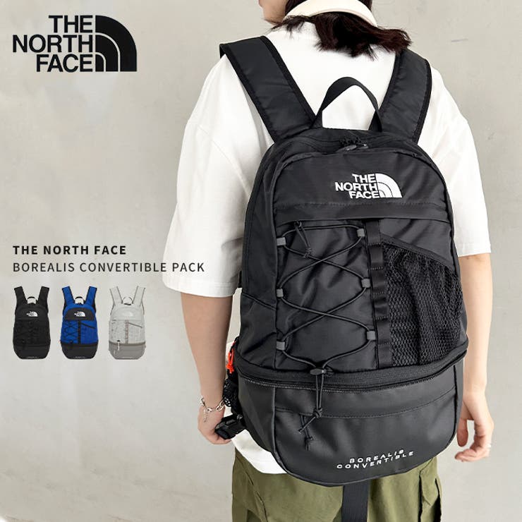 THE NORTH FACE WHITE LABEL(ザ・ノースフェイス ホワイトレーベル)より、ヒップバックにもなる多機能な2WAYバックパックが登場！▼POINTブランド定番のハーフドームロゴが刺繍で施されたバックパック。リュックとして...