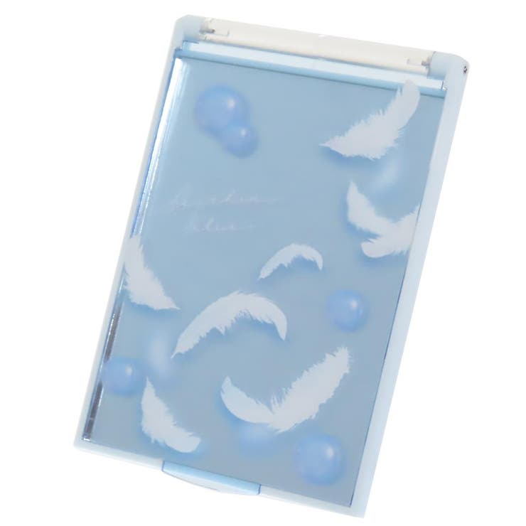 どこでもサッとメイクの確認できるのが嬉しい可愛い/プレゼント/ハンドミラー/携帯/折りたたみ毎日が楽しくなるキュートなZAKKAシリーズこちらは女子の必需品[Sサイズミラー]コンパクトサイズで持ち運びにGOOD開いてスタンドになるのでお化粧...