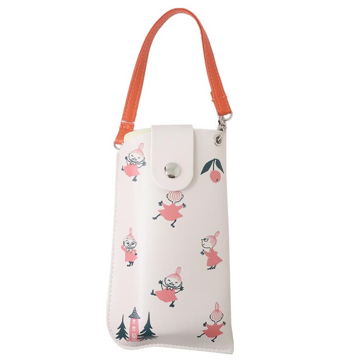 サッと取り出しやすいバッグにつけるメガネケース眼鏡 収納/眼鏡ポーチ/お洒落/贈り物/文具ポーチ大人気[Moomin/ムーミン]グッズにまたまた可愛いnewアイテム登場こちらは人気アイテム[フラットメガネケース]バッグにつけられるのでサング...