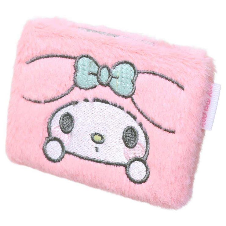 ふわっとした肌触りで、メイクも楽しく仕上がりUPオフィス/お出かけ/可愛い 鏡/高校生/大学生大人気サンリオキャラクターグッズにまたまた可愛いnewアイテム登場こちらはコンパクトでコスメポーチにも入れやすい[Wコンパクトミラー]アイメイクな...