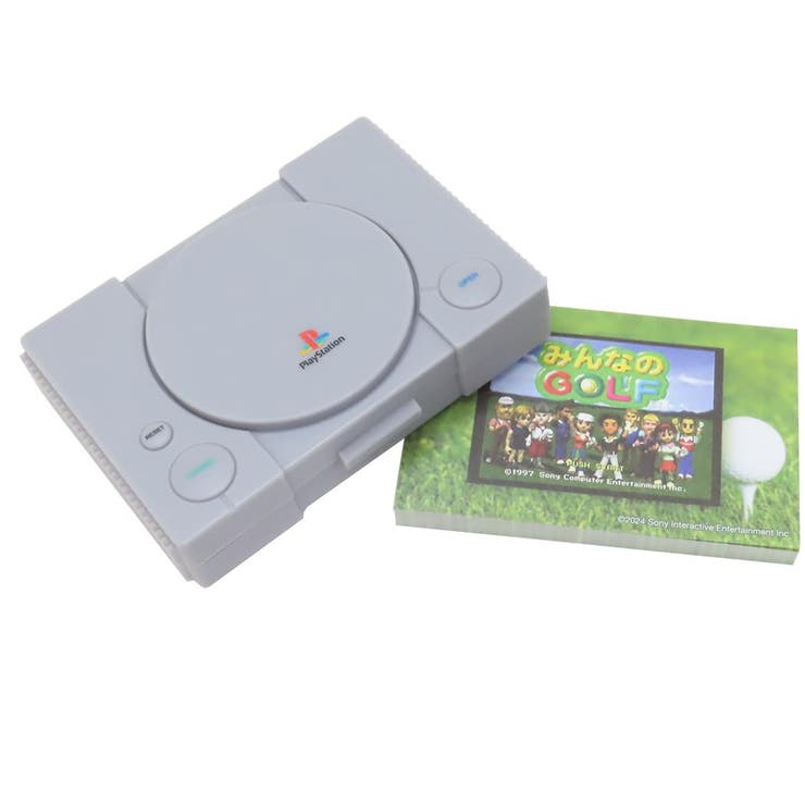 付属のメモを収納可能!カード入れとしても使えますユニーク/プチギフト/個性的/面白雑貨/バラエティグッズ発売30周年を迎える初代「PlayStation」から人気タイトルをモチーフにしたステーショナリー登場こちらはかわいい[ケース入りメモ]...