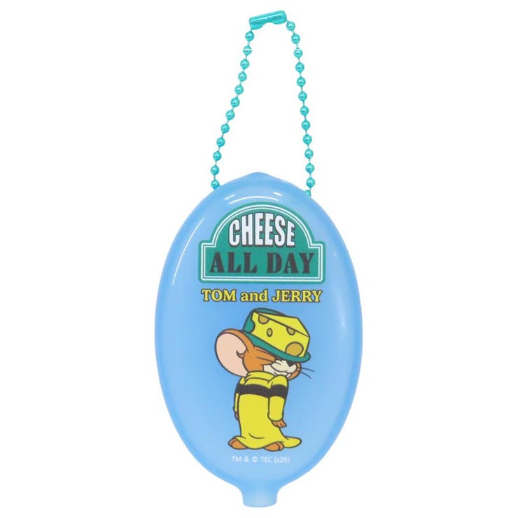 サッと取り出し簡単 小銭を入れるのに便利なコインホルダーかわいい/雑貨/キーホルダー/プレゼント/ギフト大人気トム＆ジェリーグッズにまたまた可愛いnewアイテム登場こちらはキュートな[ラバーコインケース]サッと取り出し簡単、小銭や鍵を入れる...