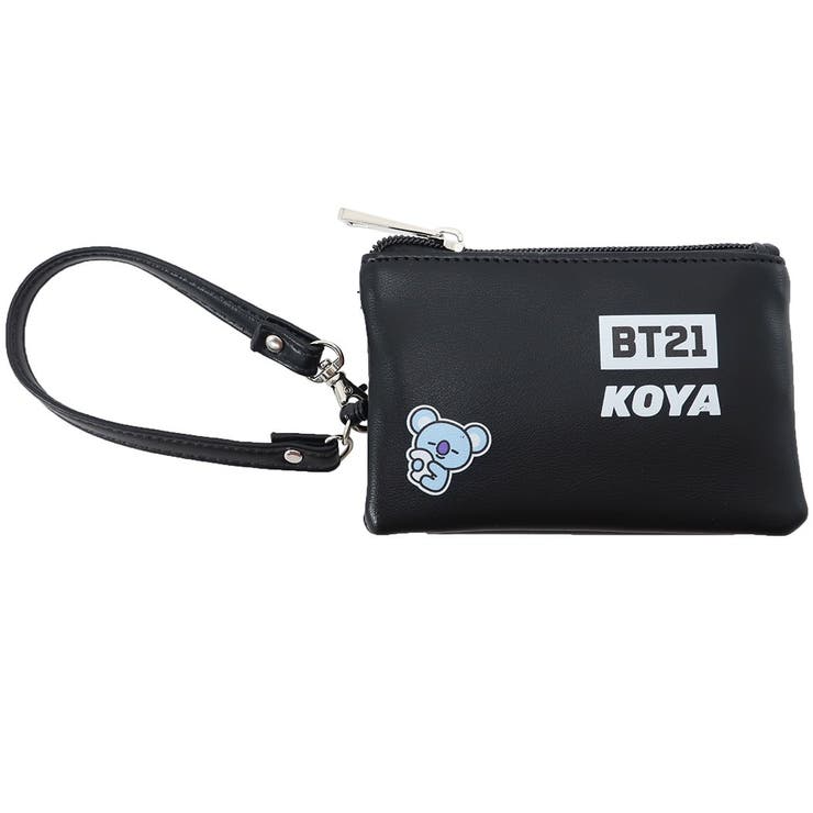 BT21 定期入れ ＆ 小銭入れ パスケース付き コインケース KOYA LINE FRIENDS 森本本店 ICカードケース キャラクター 商品 シネマコレクションICカードと一緒に鍵と小銭も持ち歩けて超便利BT21/定期入れ/パスケース...
