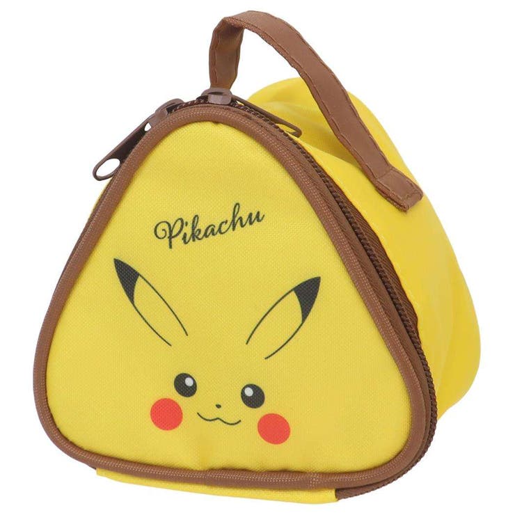 コンビニの三角おにぎり2個がそのまま丸ごとスッポリ入るおむすびケース/おにぎり 持ち運び/オフィス/学校/ミニケース大人気[POCKET MONSTER/ポケットモンスター]のキュートなランチ雑貨シリーズこちらはとっても便利な[おにぎりケー...