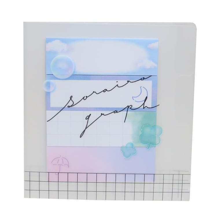 表紙をパッと開いてすぐに付箋を選べるメッセージ/メモ/伝言/学校/可愛い毎日が楽しくなるキュートなステーショナリーシリーズこちらはクリアな透け感の表紙がかわいい[パッとチョイスふせん]表紙をパッと開いてすぐに付箋を選べて便利付箋は105枚(...