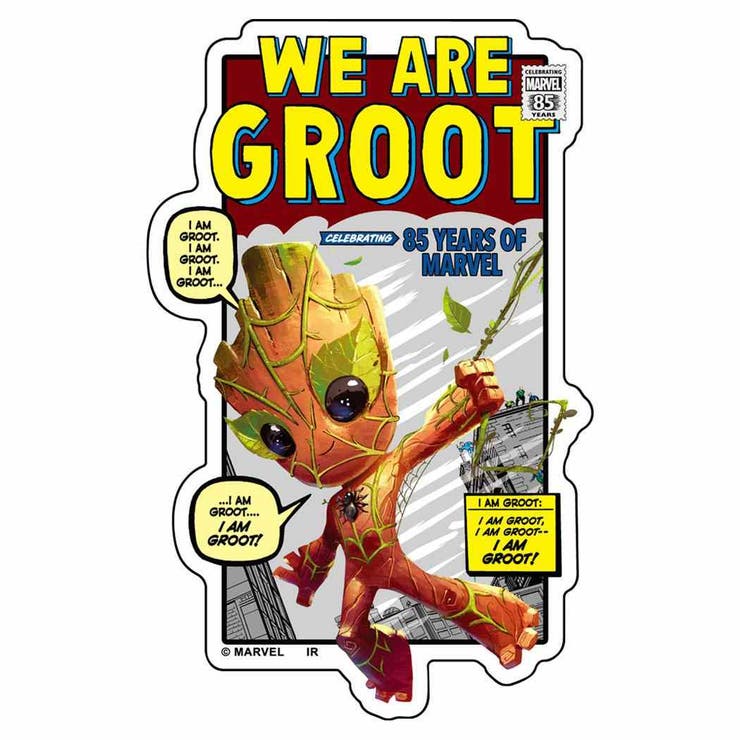 スマホケースやステーショナリーのデコレーションにパソコン/ステッカーシール/手帳デコ/スマホ 手帳/デコシール大人気[ガーディアンズ オブ ギャラクシー]からNEWグッズが登場こちらはかっこいい[ダイカットステッカー]PCや文具に貼ってデコ...