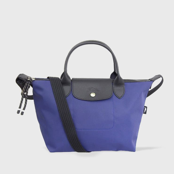 ロンシャン/LONGCHAMP/ハンドバッグ/LE/PLIAGE/GREEN/ENERGYナイロンとレザーの組み合わせがスタイリッシュな2WAYバッグ。止水ファスナーにはロゴを施したオシャレなデザイン・容量もありデイリーユースに◎【ギフトに...