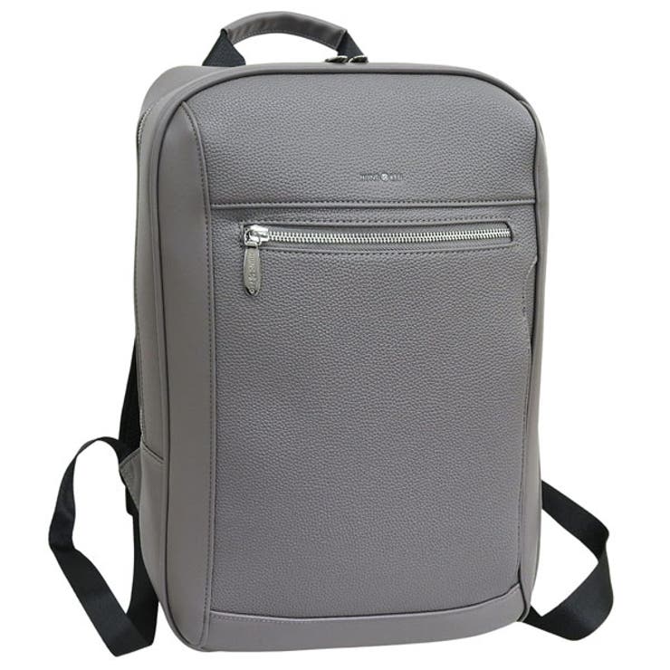 ディーケリー/D.KELLY/リュックサックシンプルでスタイリッシュなデザインのメンズスクエアバックパック。A4サイズ対応で書類やノートPCの収納に便利。通勤や通学はもちろん、ビジネスからカジュアルまで幅広く活躍する万能アイテムです。【ギフ...