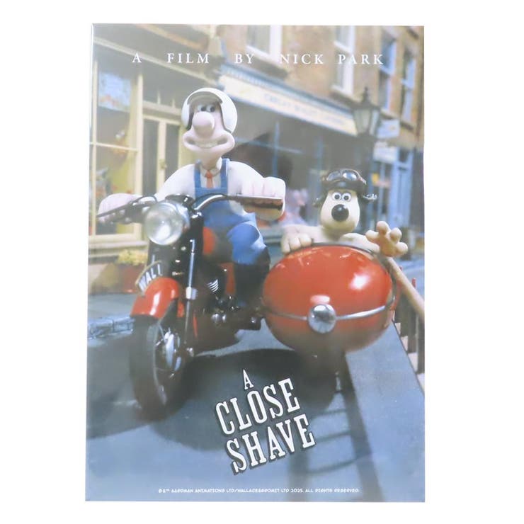 そのまま飾っても額縁に入れても可愛いA4サイズのポスター飾り/装飾/模様替え/プレゼント/ギフト世界中に熱狂的なファンを持つクレイ アニメーション[ウォレスとグルミット]グッズにまたまた可愛いnewアイテム登場こちらはコレクションにもぴった...