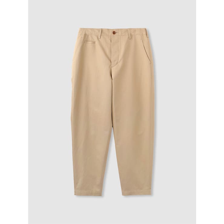 【WA.CLOTH】蒸れにくく軽い紙糸の良さを最大限引き出した、環境配慮型フッ素フリー撥水チノパンツ。比重の軽い紙糸を使っているため、着ていることを忘れるくらい軽やかな1着です。吸放湿性のある素材なので、春から夏、残暑厳しい秋まで、長いシー...