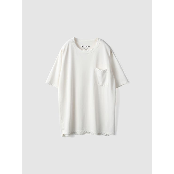 【WA.CLOTH】WA.CLOTH（ワクロス）は紙糸から作られた体と環境にやさしい繊維です。紙糸とポリエステルでできたこのTシャツは、さらっとした手触りが特徴。蒸し暑い夏にも、ベタつきづらく、さらっとした着心地が楽しめます。ポリエステルが...