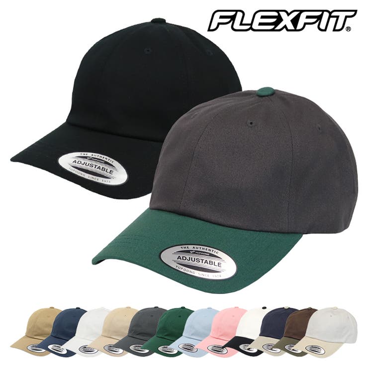 アイテム詳細ブランドFLEXFIT(フレックスフィット)商品名YP CLASSICS CLASSIC DAD CAP/YP Classic Low-Profile Cotton Twill -2-tone【別注カラー】(#6245CM)アイ...