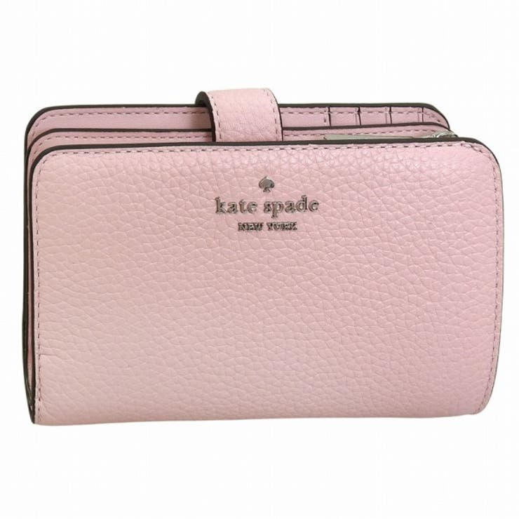 ケイトスペード/KATESPADE/二つ折り財布/med/comp/bifldケイトスペードのピンク二つ折り財布は、可愛らしさと上品さを兼ね備えたデザインが魅力。華やかなカラーが手元を明るく演出し、コンパクトながら収納力もあり、毎日の外出を...