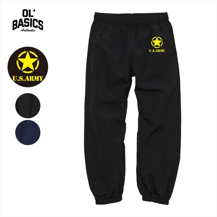 【商品説明】ルーズなシルエットと男心くすぐるミリタリー感が魅力の、ミリタリーロゴプリント トレーニングパンツ。・イエローカラーのU.S.ARMYのミリタリーロゴが目を惹くナイロンパンツ・生地はタフなコットンのような柔らかさが特徴のコットンラ...
