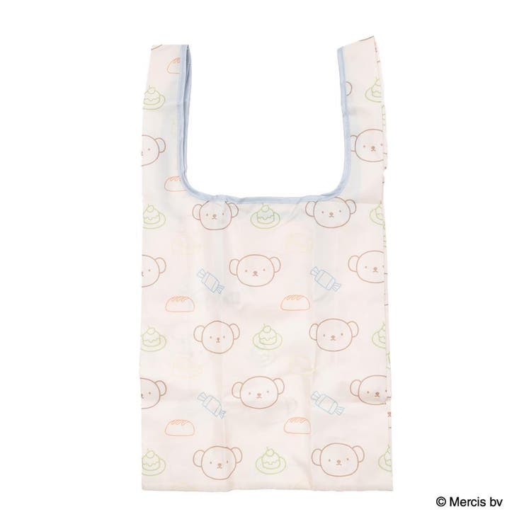 フルーツ等のモチーフをカラフルなライン刺繍で表現したシリーズお買い物かばん/折り畳みバッグ/マイバッグ/可愛い バッグ/旅行ディックブルーナの人気絵本[miffy/ミッフィーちゃん]グッズにまたまた可愛いnewアイテム登場こちらはとってもか...