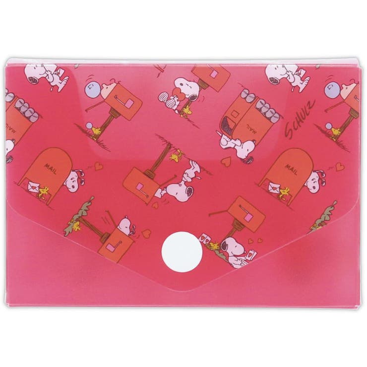 たっぷり収納！ 整理上手のカードケースコレクション 整理/カード 整理/カード 収納/トレカ収納/カードホルダー「Happiness is Red　スヌーピーの身の回りにある大事な赤いもの」をテーマにしたスヌーピーのステーショナリーコレクシ...