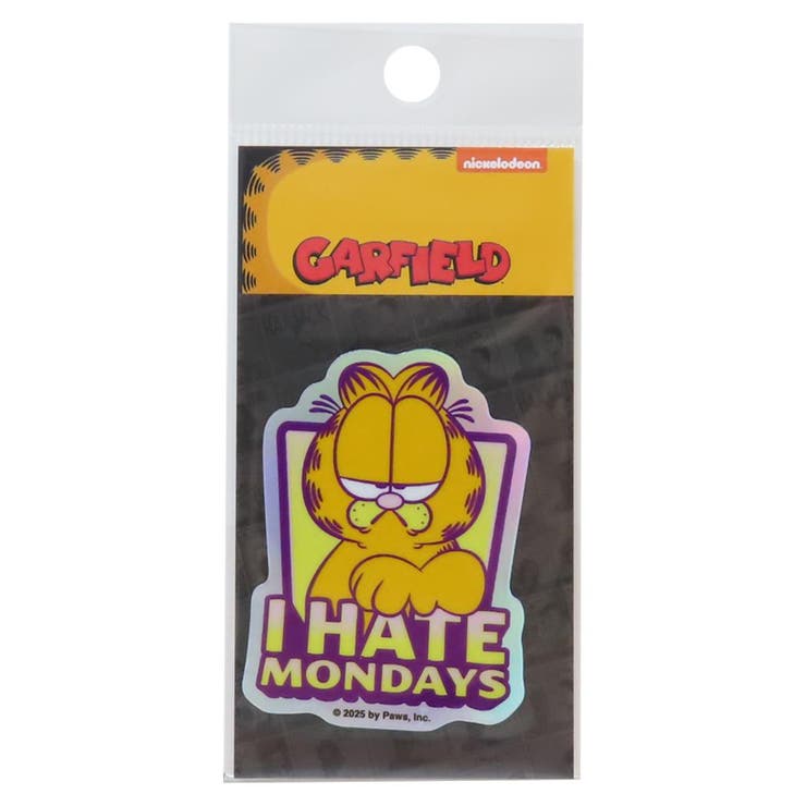 自転車やパソコンいろんなところに貼って楽しい耐水ステッカーお洒落/コレクションシール/スマホデコ/デコシール/目印1979年に誕生した猫の[ガーフィールド/GARFIELD]グッズにまたまた可愛いnewアイテム登場こちらは定番人気アイテム[...