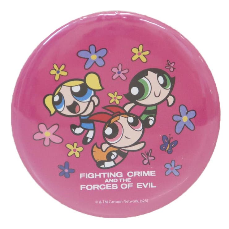 コレクションしたくなるCuteな缶バッジシリーズプレゼント/ギフト/缶バッチ/缶バッヂ/アクセサリースーパーパワーを持ったブロッサム バブルス バターカップの3人娘が大活躍する[POWER PUFF GIRLS]グッズにまたまた可愛いnew...