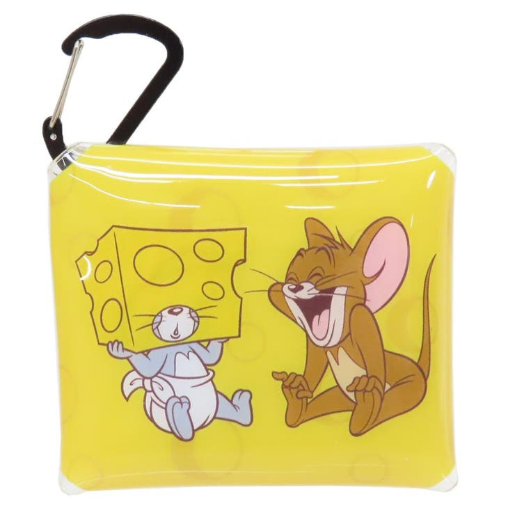 トムとジェリーのかわいいグッズが登場マルチポーチ/クリアポーチ/小物 収納/可愛い ポーチ/リップポーチ大人気トム＆ジェリーグッズにまたまた可愛いnewアイテム登場こちらは水濡れや汚れに強い人気の[クリアマルチケース]のSSサイズ裏面のボタ...