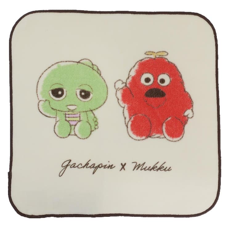 手触り＆吸水性もバツグンの可愛い汗拭きミニタオルお手拭き/子ども/キッズ/ギフト/プレゼント幼児教育番組「ひらけ！ポンキッキ」の人気者[ガチャピン＆ムック]のタオルシリーズこちらは定番人気アイテム[ハンドタオル]シャーリングタイプで吸水＆肌...