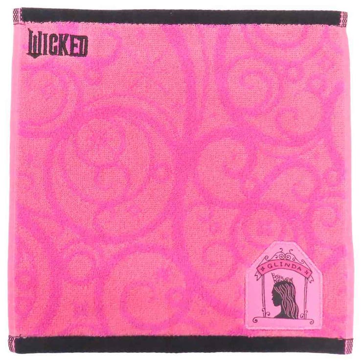 パイルジャガードタイプで柔らかな手触り＆吸水もバツグン可愛い/プレゼント/ギフト/誕生日/お手拭き2025年3月公開映画[WICKED/ウィキッド ふたりの魔女]がグッズになって登場こちらは定番人気アイテム[ミニタオル]パイルジャガードタイ...