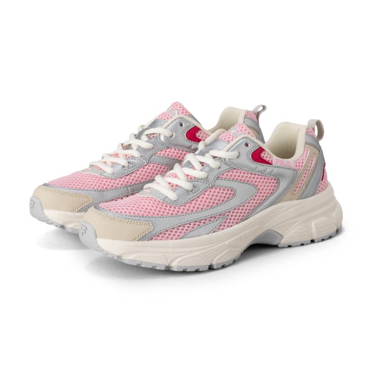 メッシュと特徴のある合成素材がクラシックでありながら高級感あるムードを醸し出しています。通気性のあるメッシュ素材を採用し、デザインのインパクトと快適な履き心地を提供します。Y2Kファッションから様々なスタイリングで活躍する1足です。返品・交...