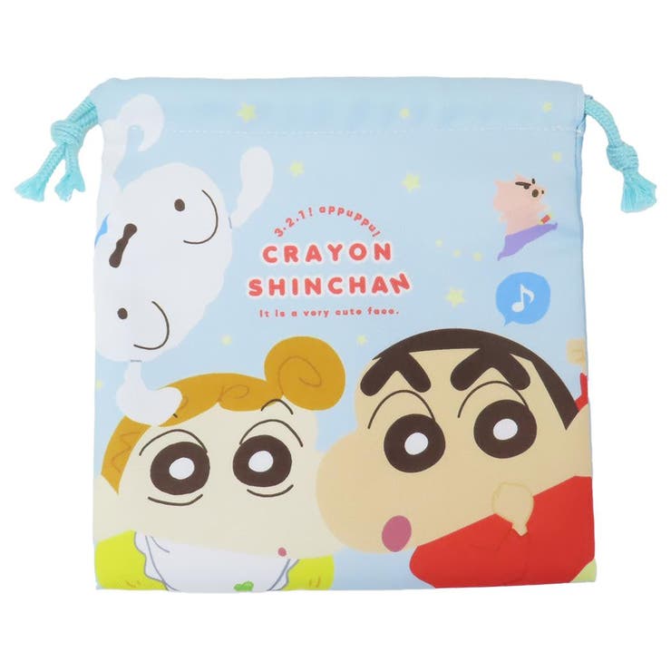 小物がたくさん入るかわいい巾着ポーチマルチポーチ/化粧品 収納/お出かけ/コップ袋/メイクポーチ大人気アニメ[クレヨンしんちゃん]グッズにまたまた可愛いnewアイテム登場こちらは便利な[フラット巾着]小物をしっかり収納できますデザインいろい...