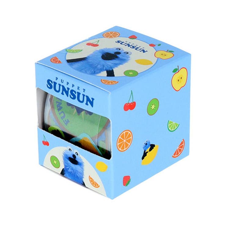 一枚ずつ剥がして使えるロールタイプのマスキングシールかわいい/手帳/手紙/プレゼント/ギフトSNSで人気のキャラクター[パペットスンスン]グッズにまたまた可愛いnewアイテム登場こちらはかわいい[ボックス入マスキングシール]1枚ずつ剥がして...