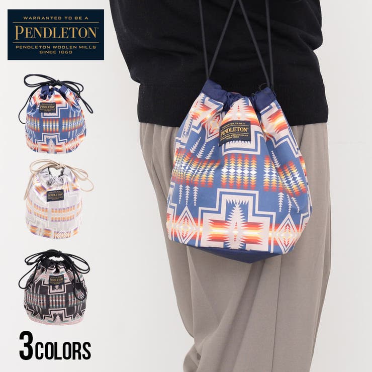 商品説明 SILVER BULLET(シルバーバレット)にPENDLETON【ペンドルトン】DRAW POUCHが入荷しました。ペンドルトンのオリジナルパターンがプリントされたドローポーチ。　ちょっとしたお出かけにピッタリの大きさの巾着型バ...