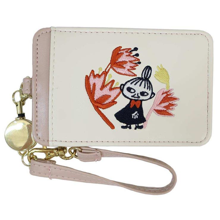 リトルミイフェアシリーズ登場カードホルダー/学校/オフィス/お出かけ/プレゼント大人気[Moomin/ムーミン]グッズにまたまた可愛いnewアイテム登場こちらは通勤 通学に便利な[シングルパスケース]ホルダー部分がビョーンと伸びるので、カバ...