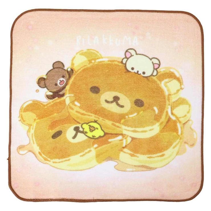 インクジェットプリントで色がとっても鮮やかプレゼント/ギフト/贈り物/誕生日/お手拭きサンエックスの大人気キャラクター[リラックマ]の可愛らしい新作タオルが登場こちらは吸水＆手触りバツグンの[ミニタオル]インクジェットプリントで発色も鮮やか...